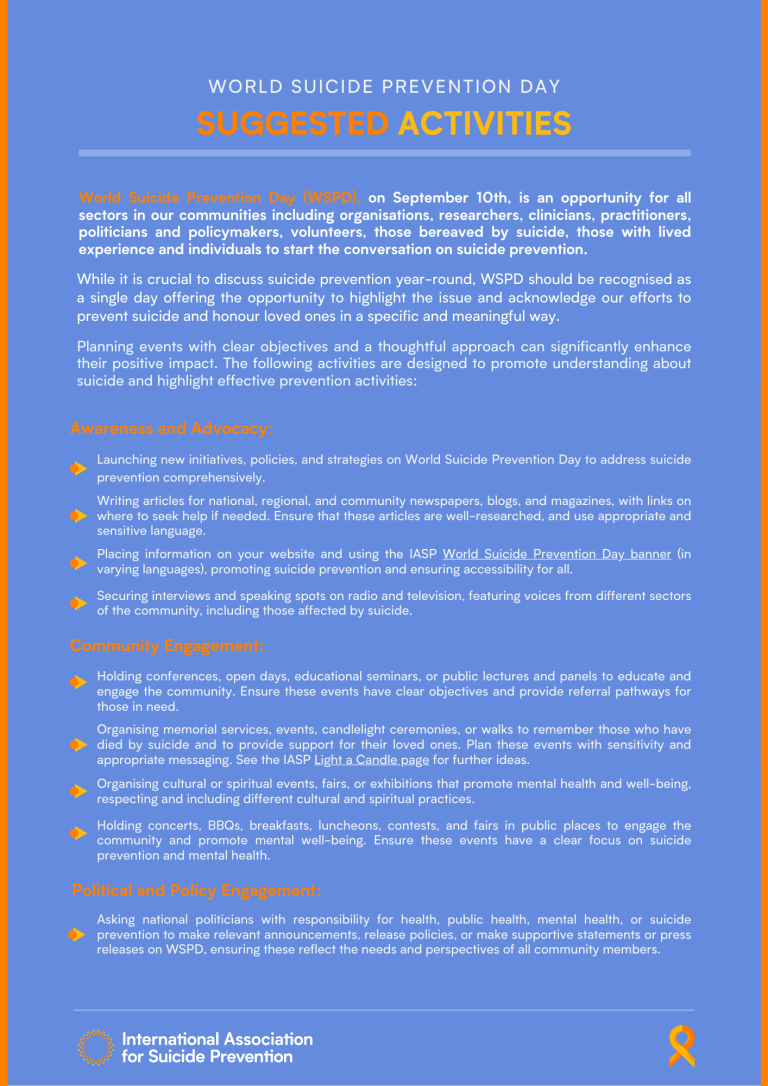 WSPD Resources, Banners, Light a Candle